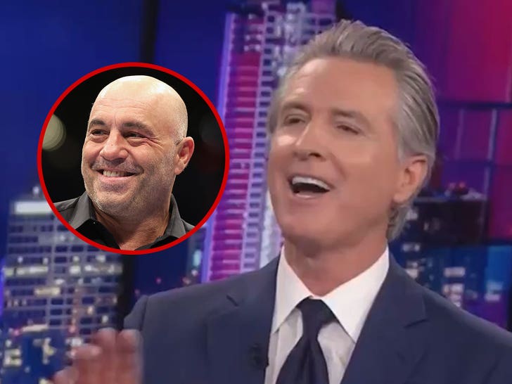 Gavin Newsom Slams Joe Rogan, Says He's Over The Dude
