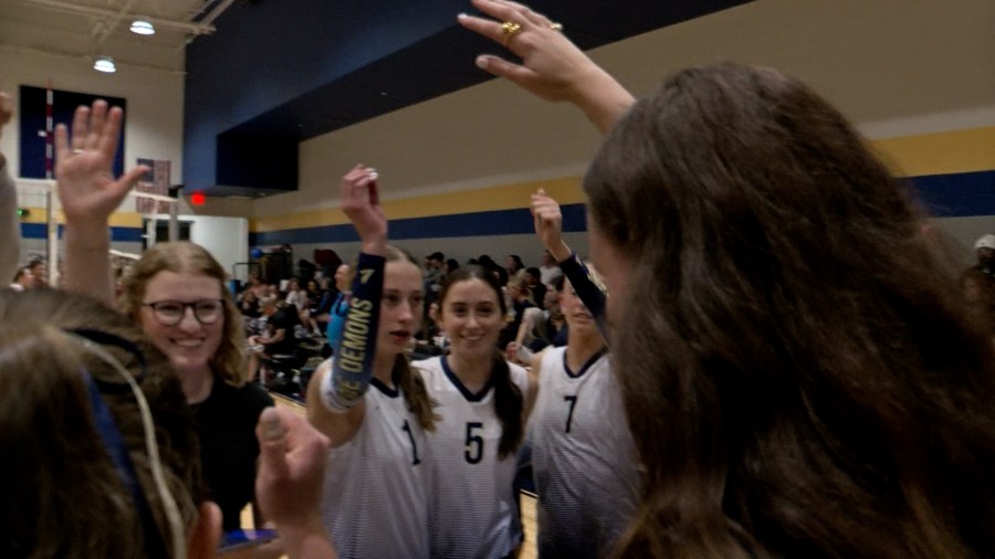 Christiansburg Blue Demons Volleyball Team On A Redemption Tour