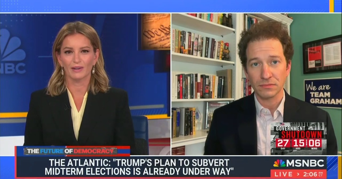 ‘Chilling’ MSNBC Host Reacts To Guest’s Warning of Trump ‘Plan’ To ...