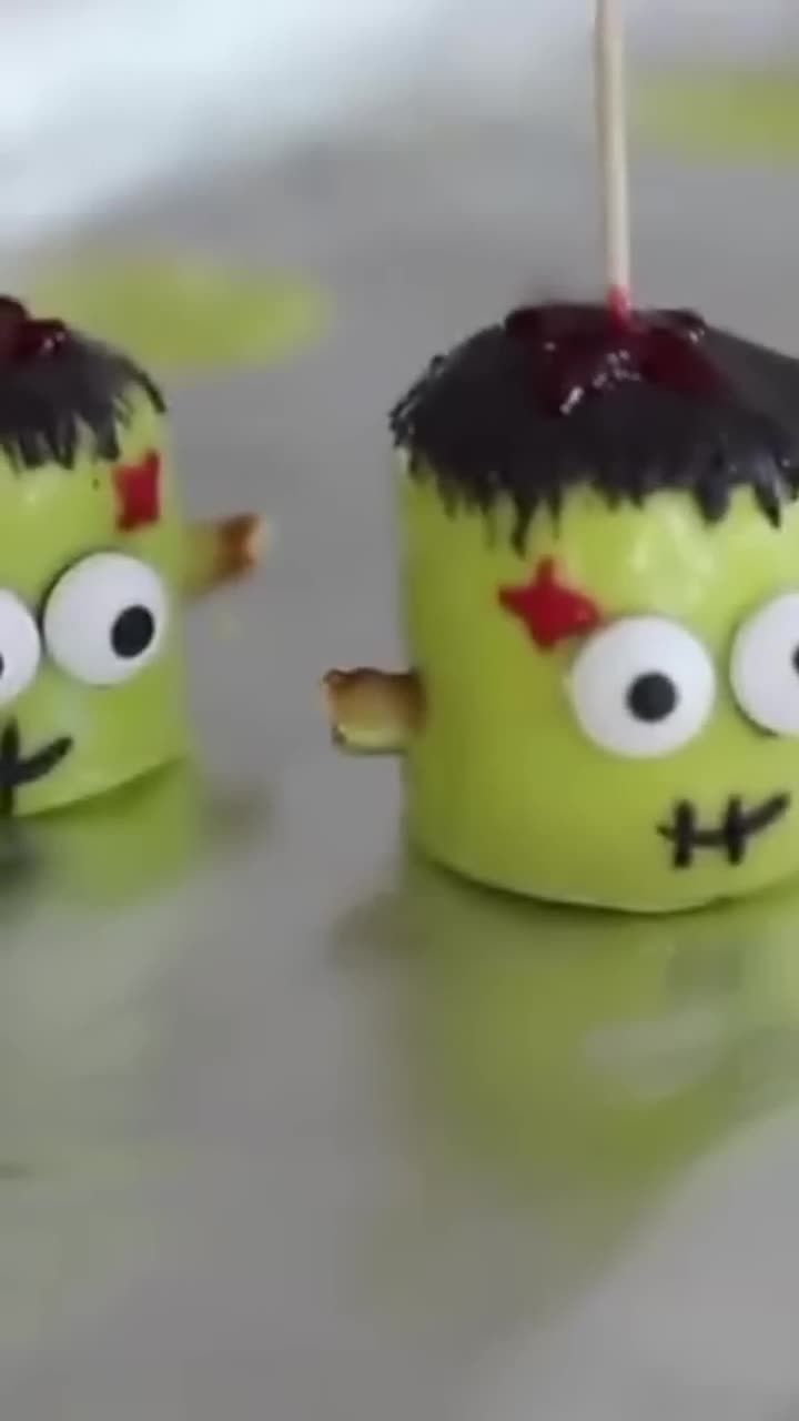 I tried making Halloween sweets without baking!