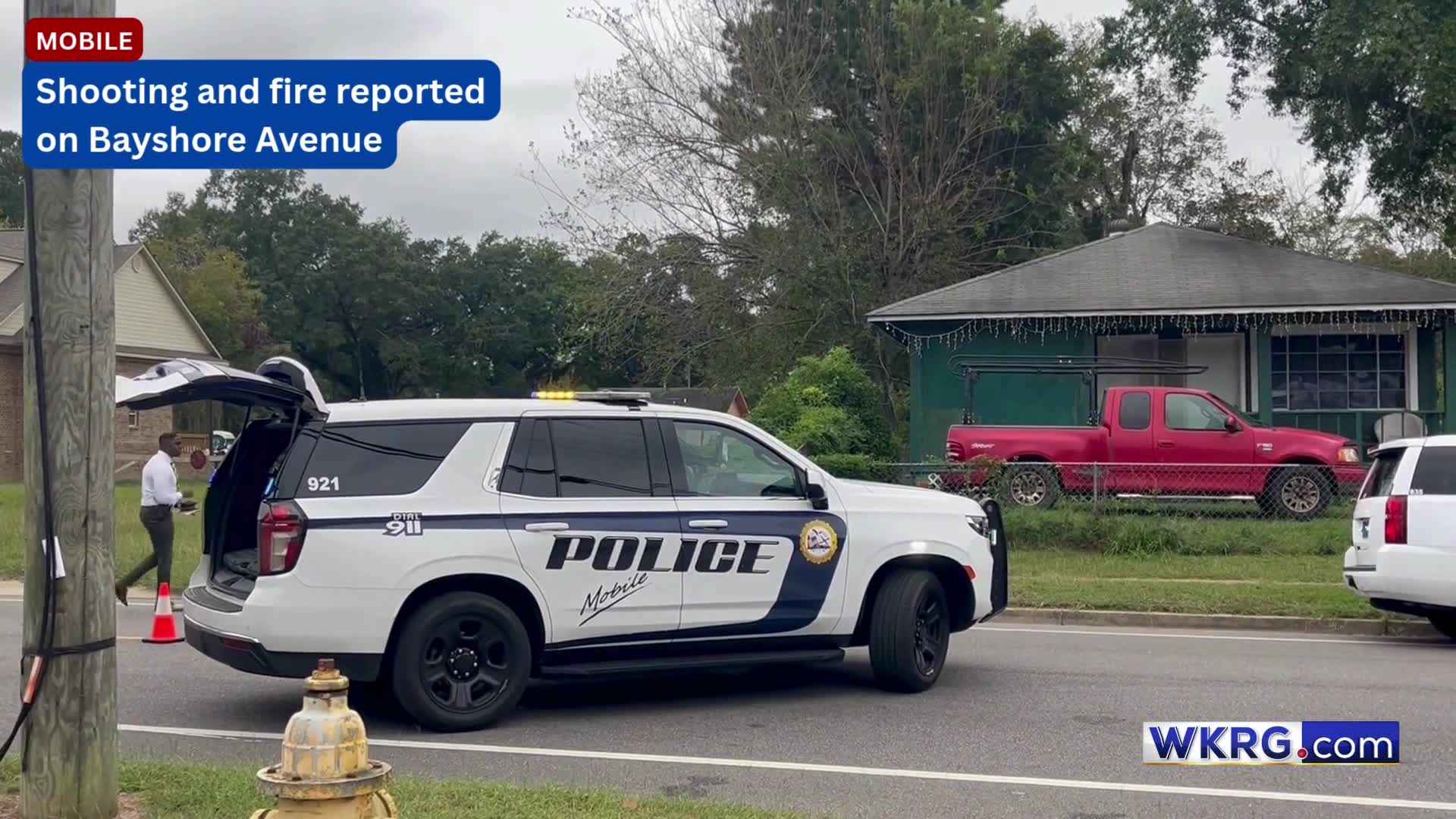 Fire, shooting on Bayshore Avenue — what we know