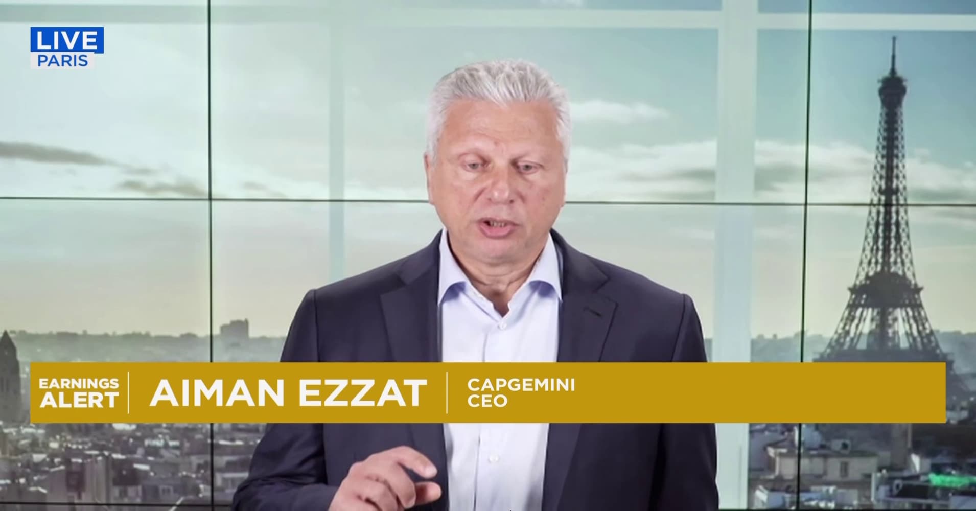 We are seeing growth outside of continental Europe, says CapGemini CEO