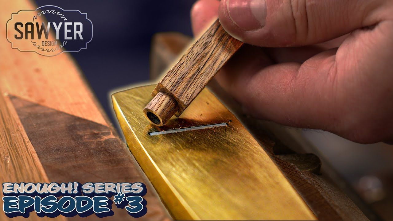 Handmade woodworking tools from scrap wood - no lathe required!