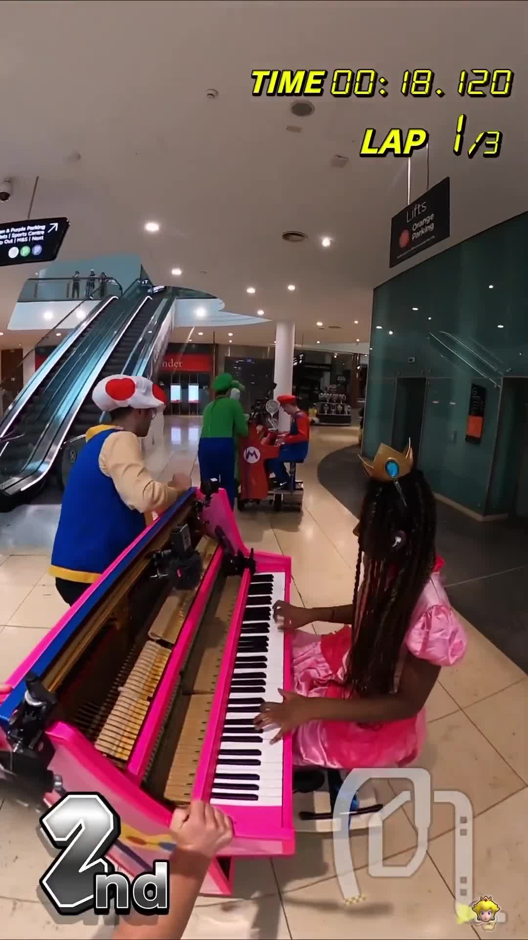 Watch me get totally coconut malled!