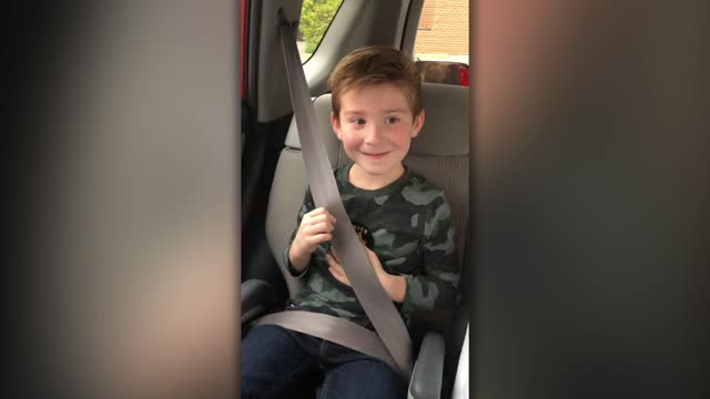 Adopted Boy Has Head Shaved To Look Like Father Figure Grandpa