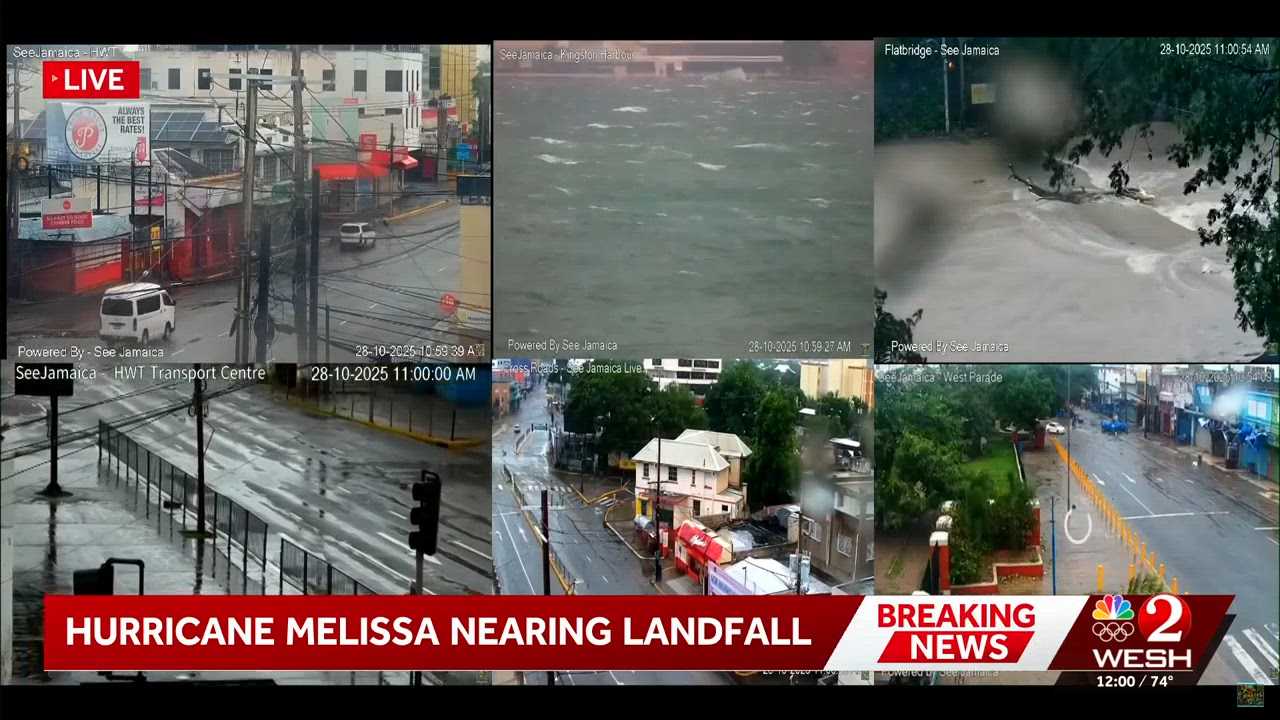 Hurricane Melissa ﻿one of strongest storms to make landfall in Atlantic ...
