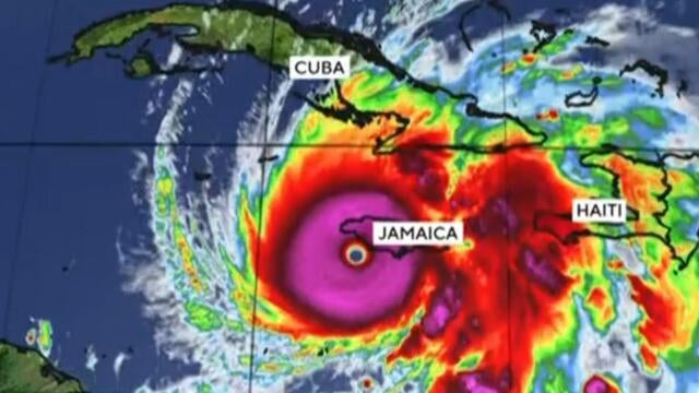 Hurricane Melissa's latest predicted track as storm makes landfall in ...