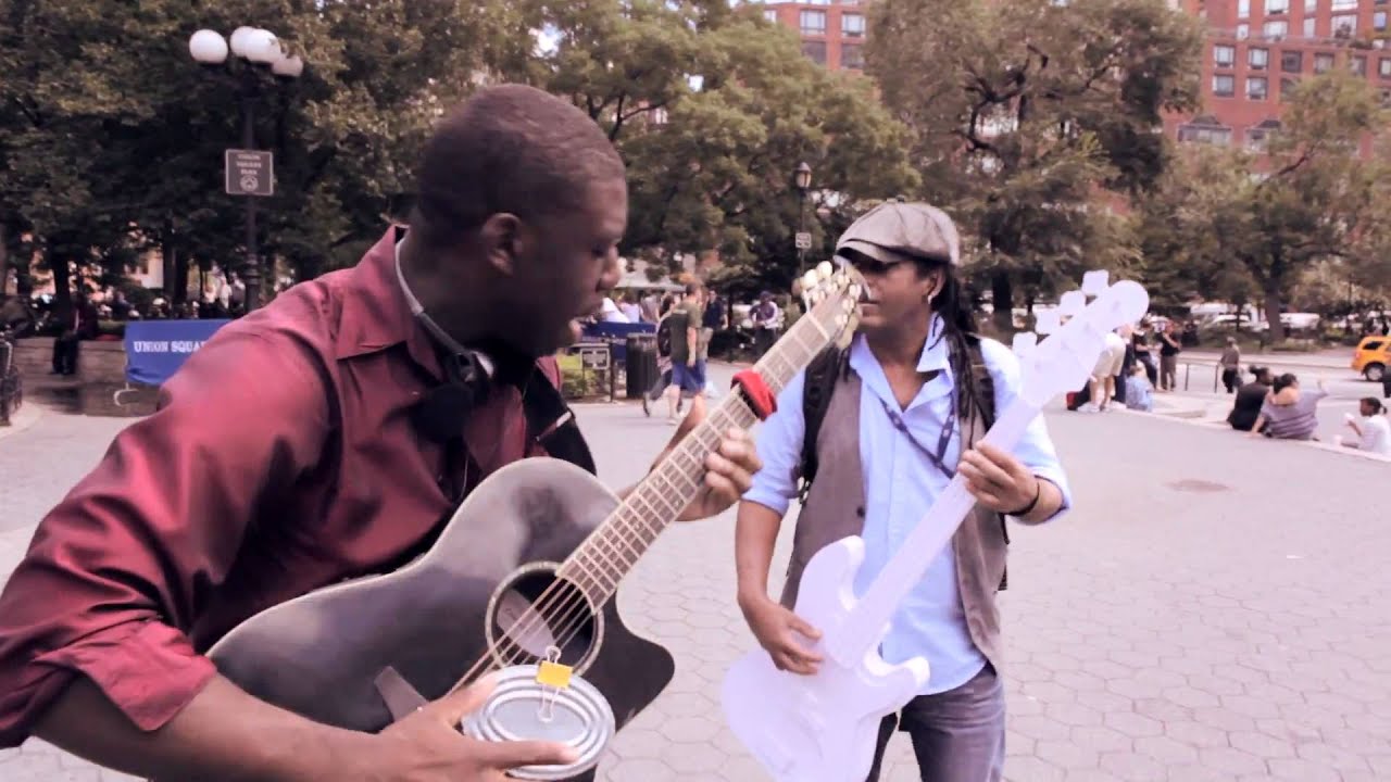 Black or White by Michael Jackson (Guitaro 5000 cover music video) (lyrics)
