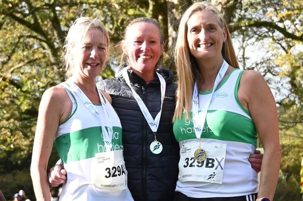 Two golds among three podium places for Gala Harriers at national cross ...