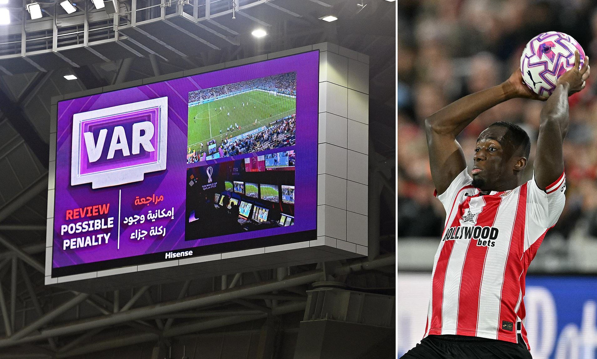 World Cup 'set for huge VAR change' - as officials 'consider imposing ...