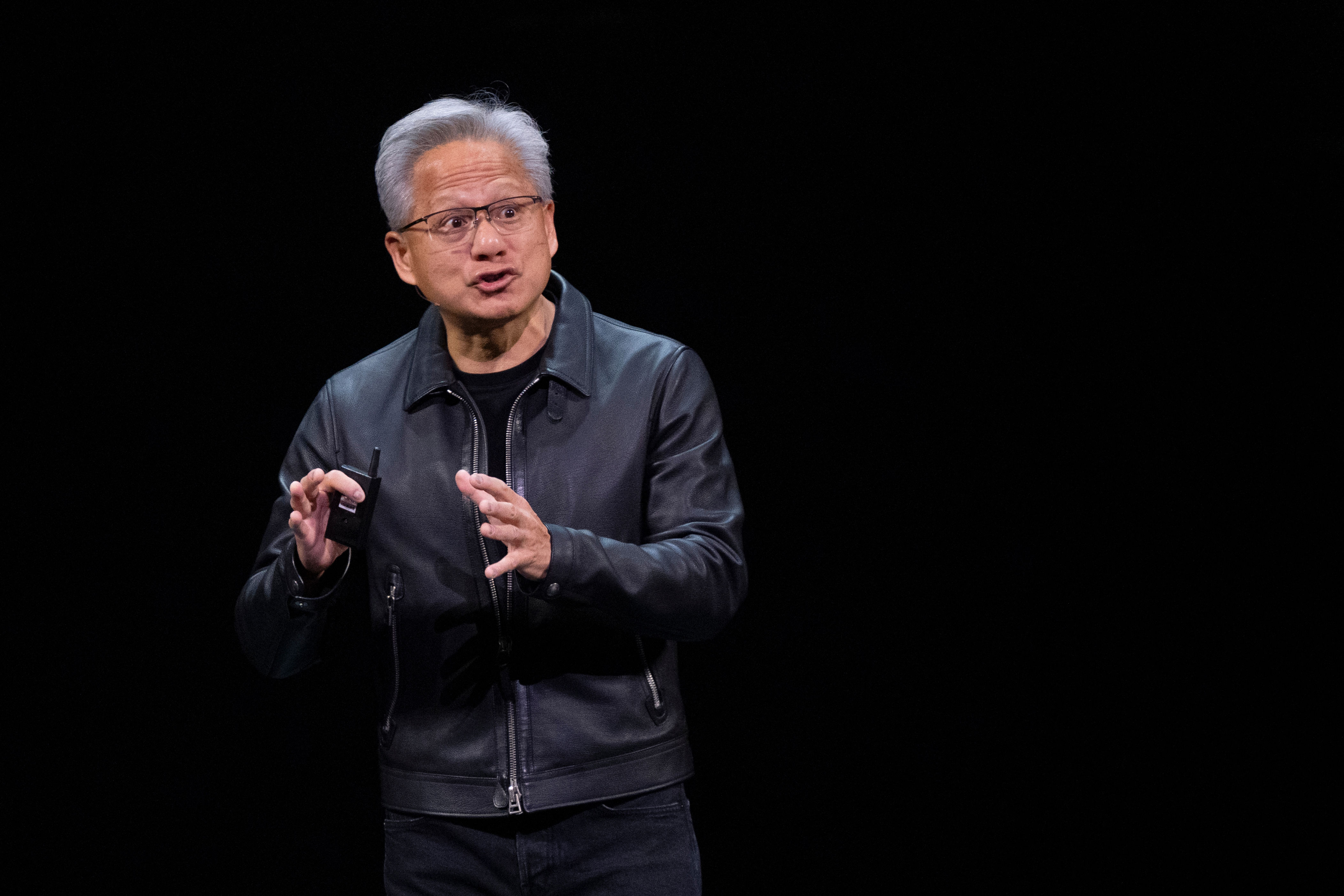 Nvidia stock hits all-time high, nears $5 trillion market cap after ...