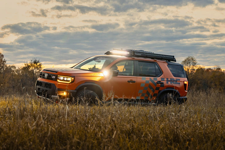 Honda Gets Serious About Off-Road Adventure: Passport TrailSport HRC ...