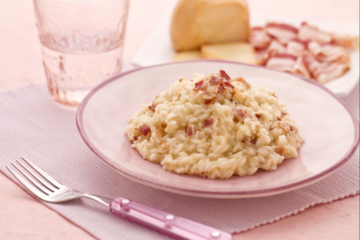 Smoked risotto
