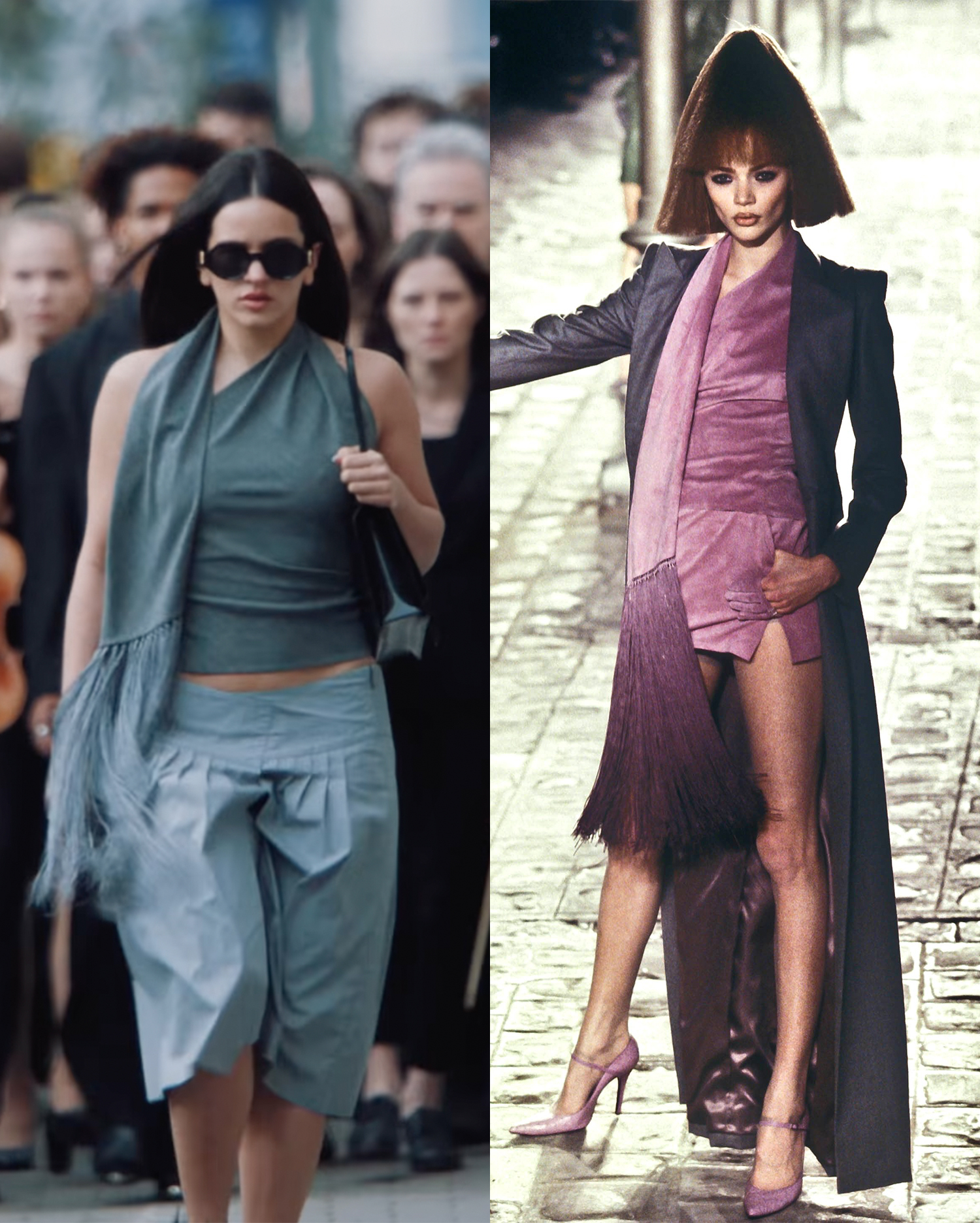 Todos los looks de archivo que usa Rosalía en Berghain