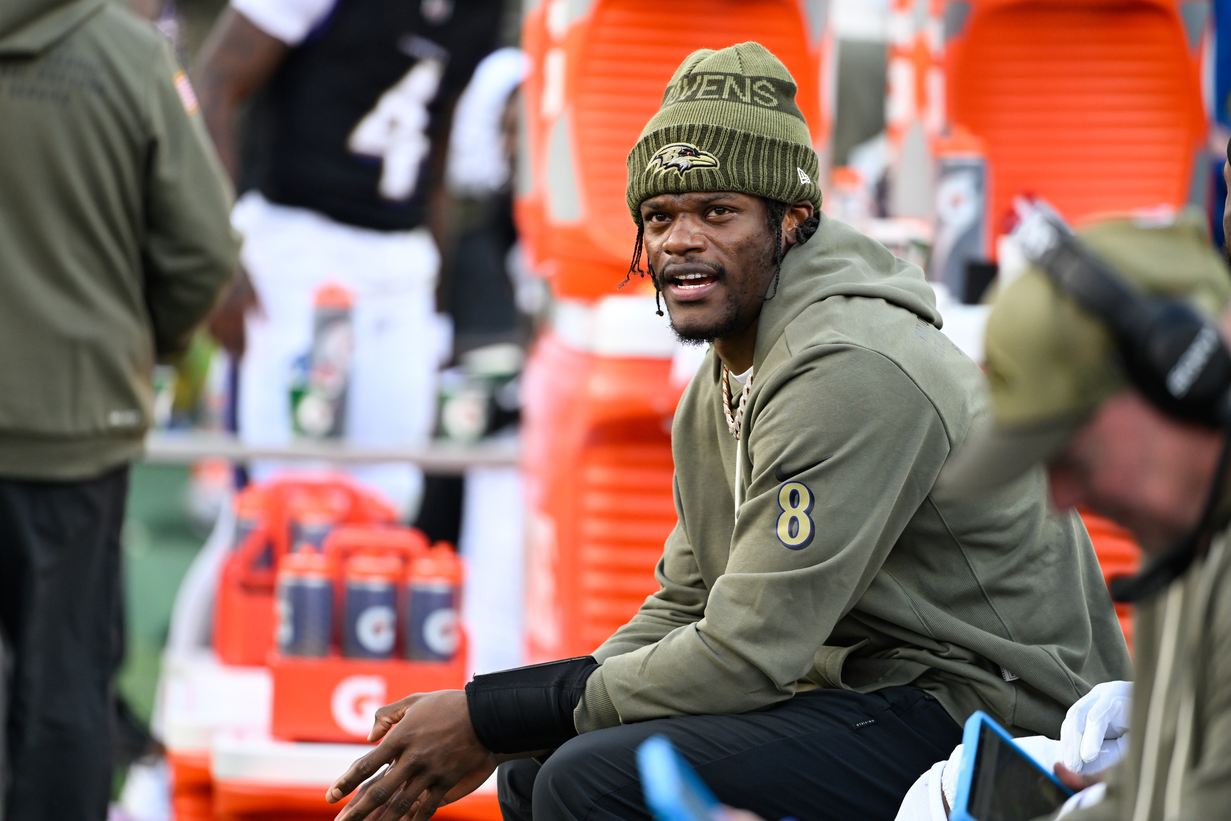 Lamar Jackson addresses the Ravens locker room controversy