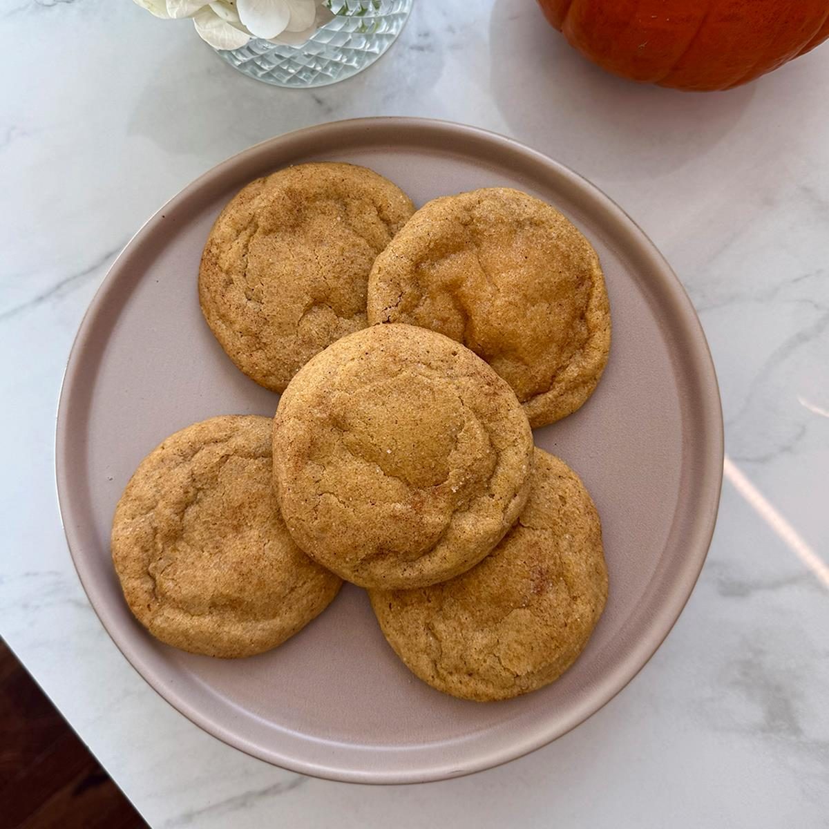 Elise Jesse’s stuffed pumpkin snickerdoodles