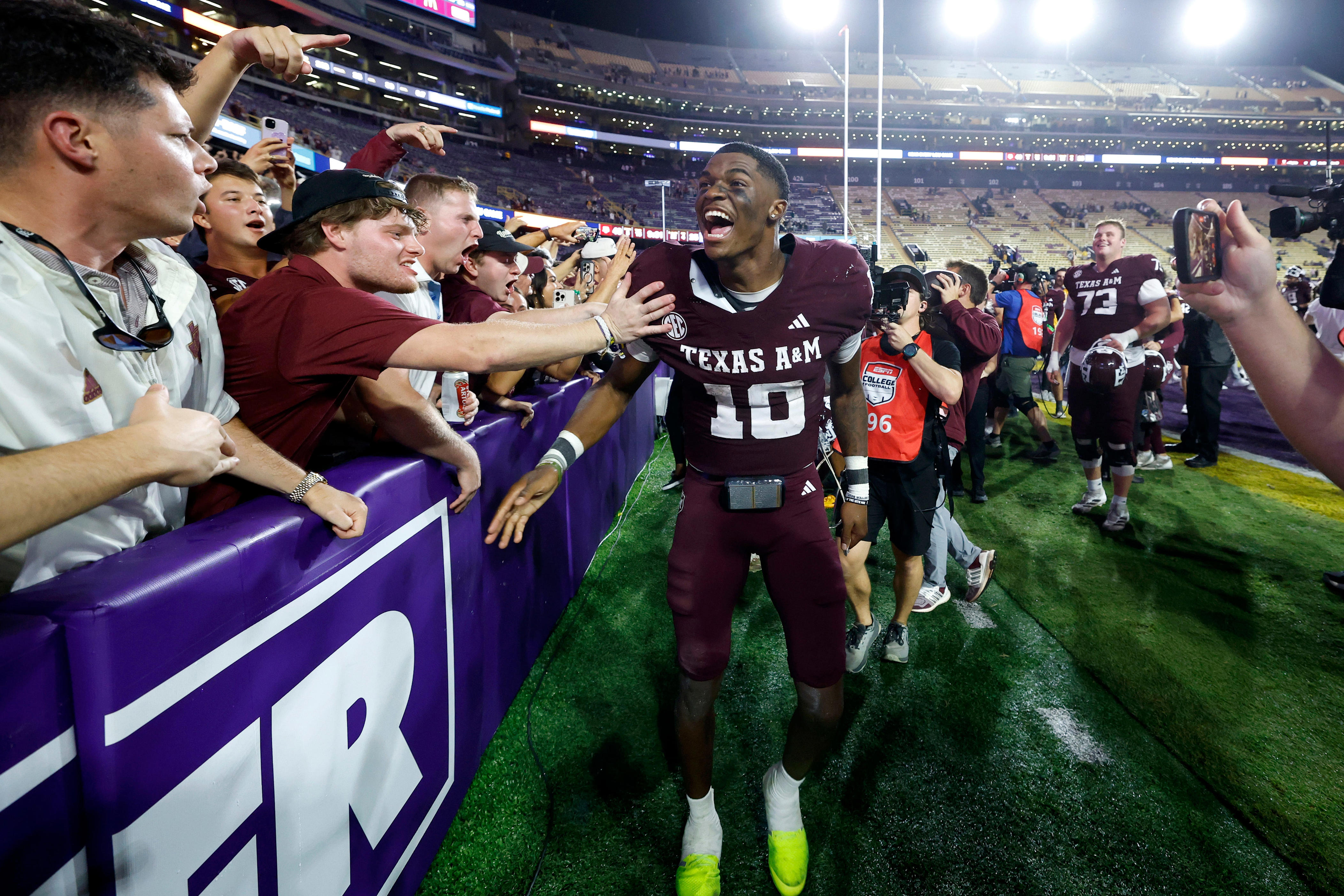 Catch him if you can: Texas A&M's gingerbread man fueling historic season