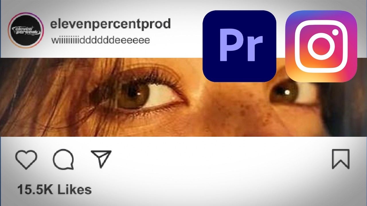 How to Make Wide Reel Aspect Ratios on Instagram Using Premiere Pro