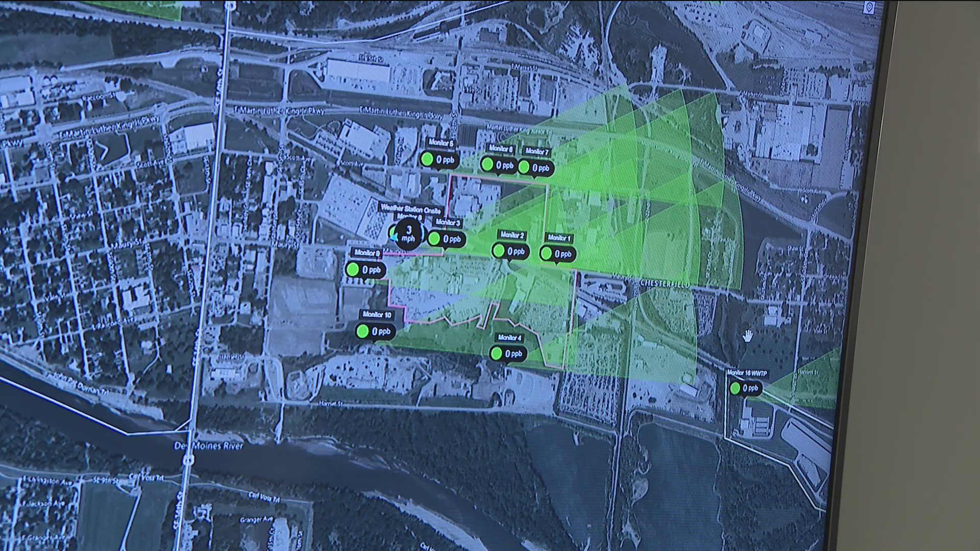 Des Moines odor complaints down with new monitors