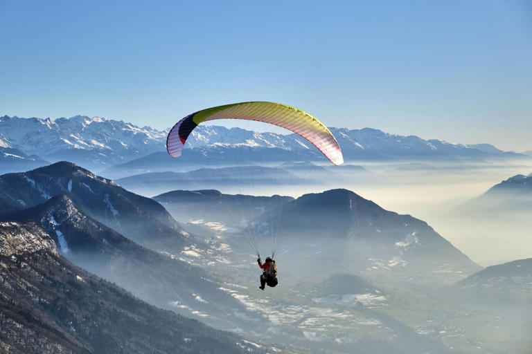 How paragliding in the French Alps takes a ski holiday to a higher level