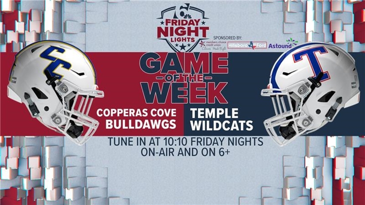 KCEN's Game of the Week: Copperas Cove at Temple