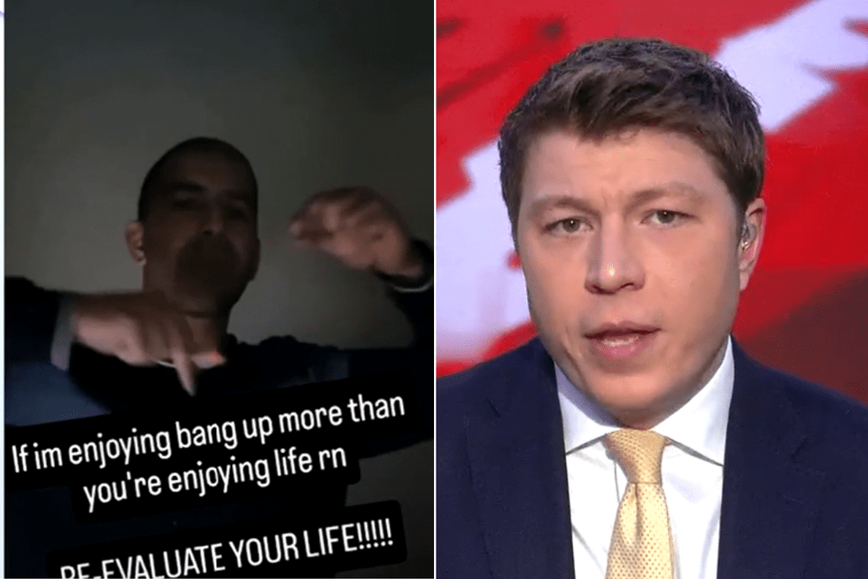 Convicted murderer illegally filming himself dancing and rapping in ...