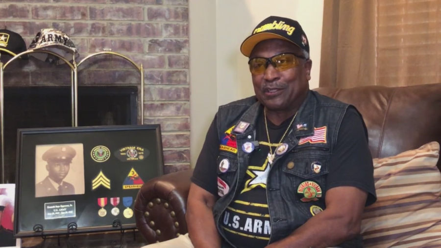 Shreveport Commissioner Ken Epperson honors fellow veterans