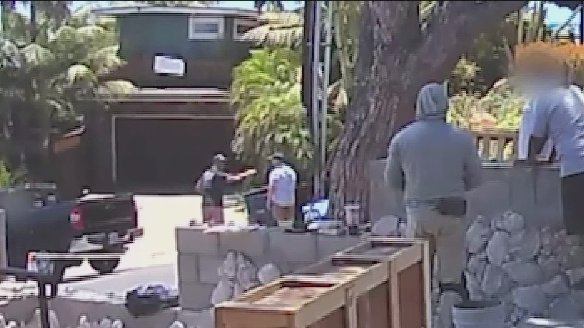 Surveillance video shows argument between Encinitas councilman and neighbor