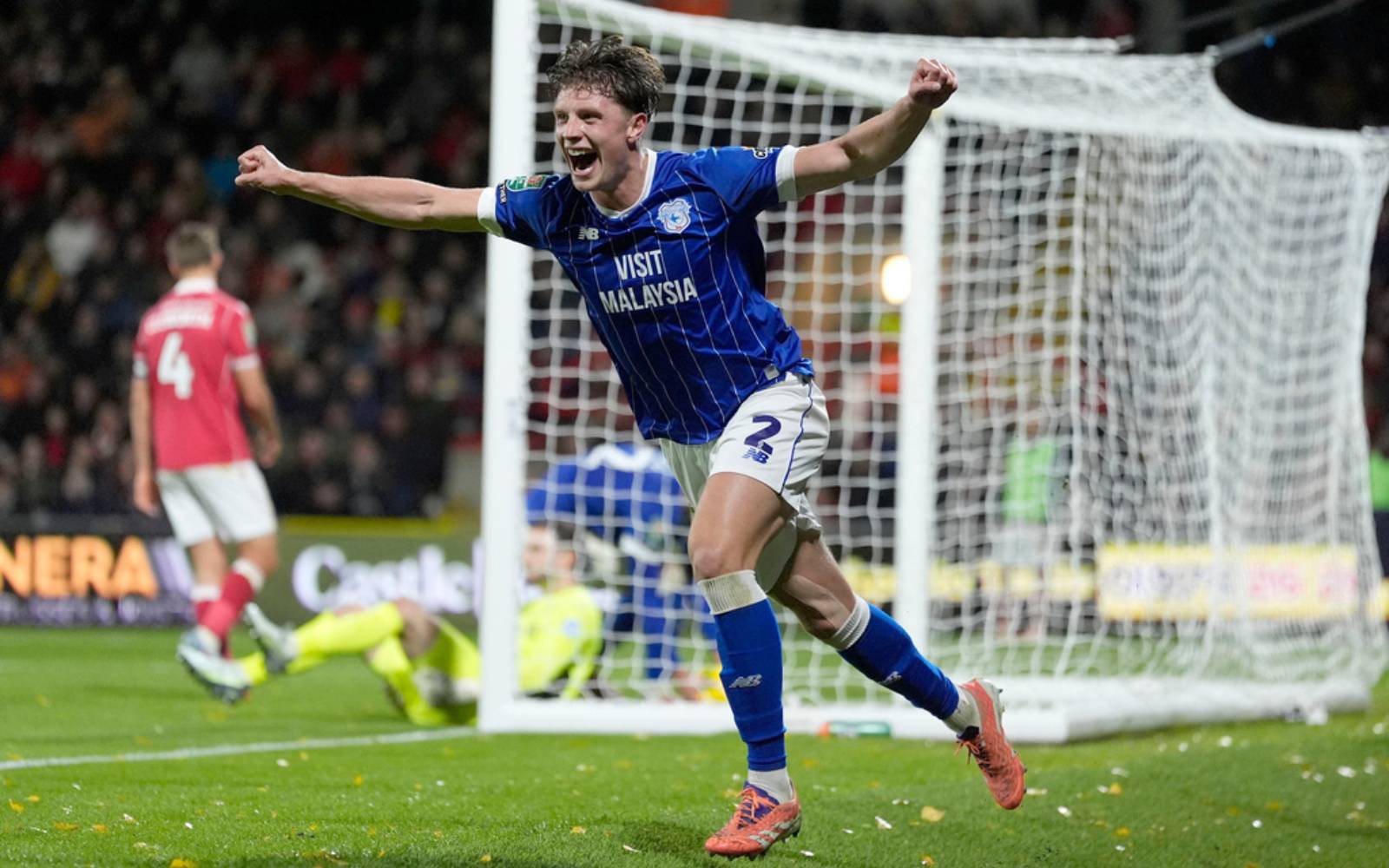 Cardiff edge Welsh rivals Wrexham in League Cup, Fulham survive scare