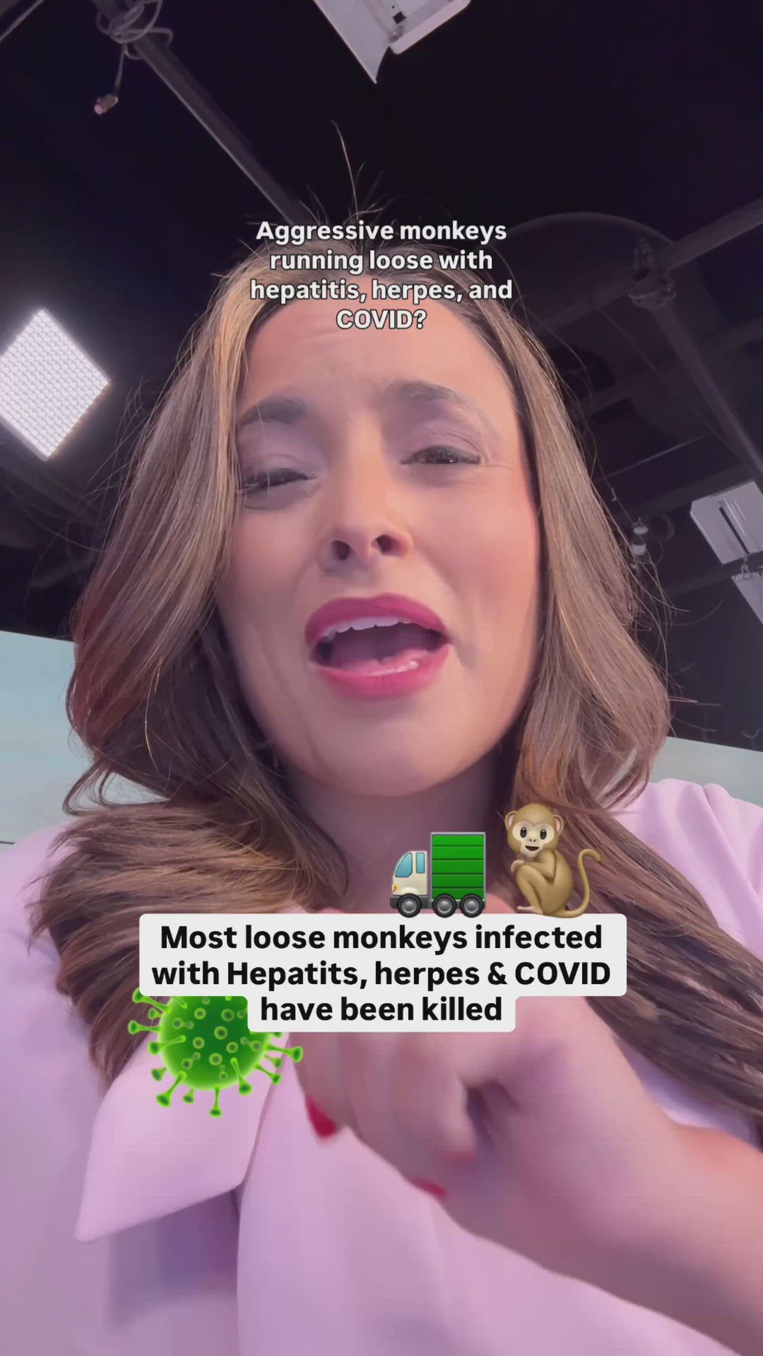 AGGRESSIVE, INFECTED MONKEYS ON THE RUN? 🐒💥