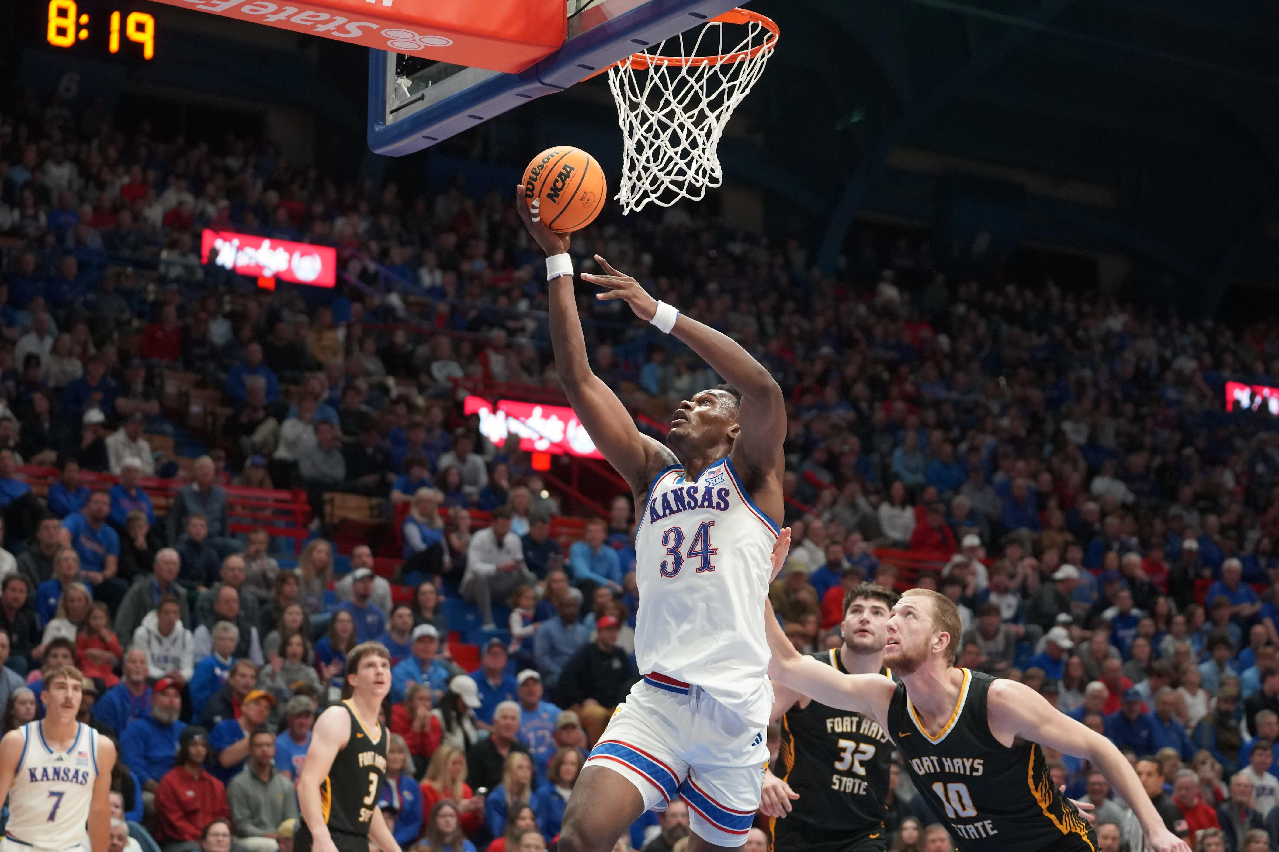 Kansas basketball vs Fort Hays State final score: Jayhawks win ...