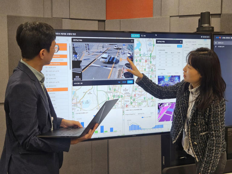 ETRI, '예지형' 보행자 안전 AI 서비스 국내 첫 실증