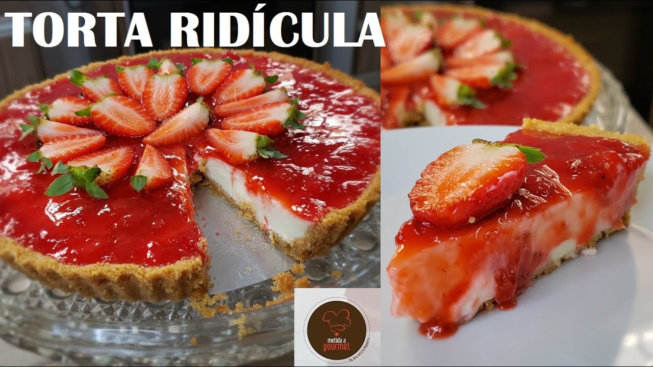 Torta ridícula da chef Renata Vanzetto – fácil, rápida e deliciosa!