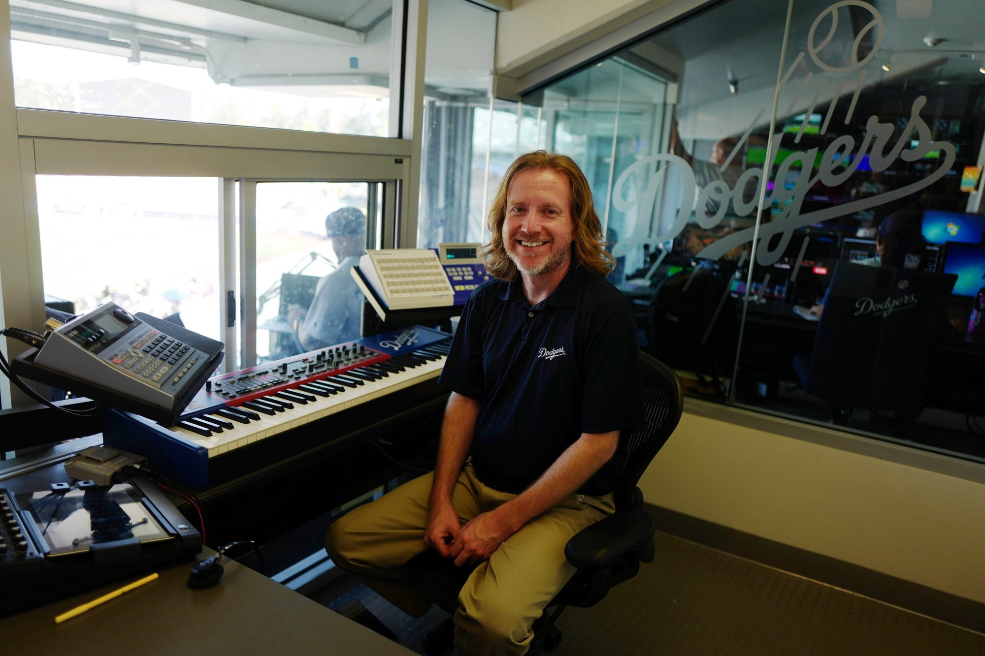 Who is the Dodgers’ organist? Meet Dieter Ruehle, the jokester behind ...