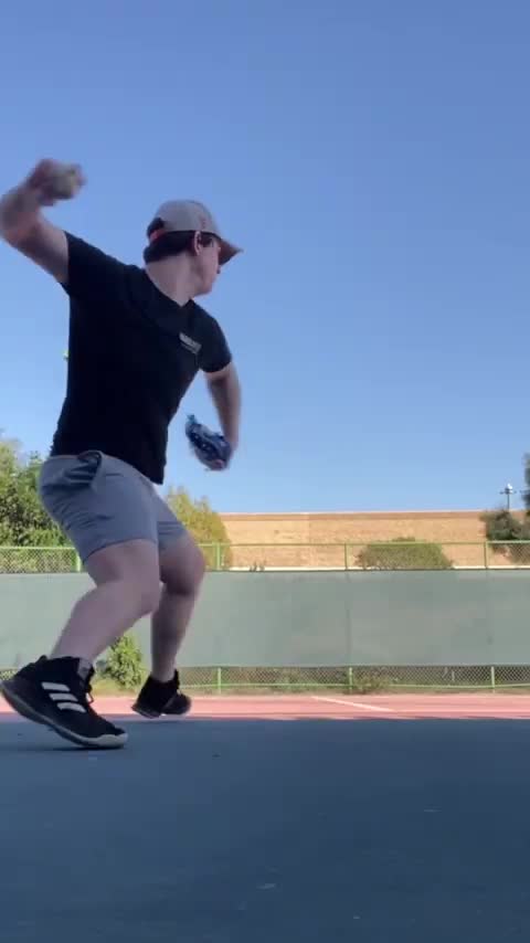 Washed Up Pitcher Tries to Throw Randy Johnson's Slider