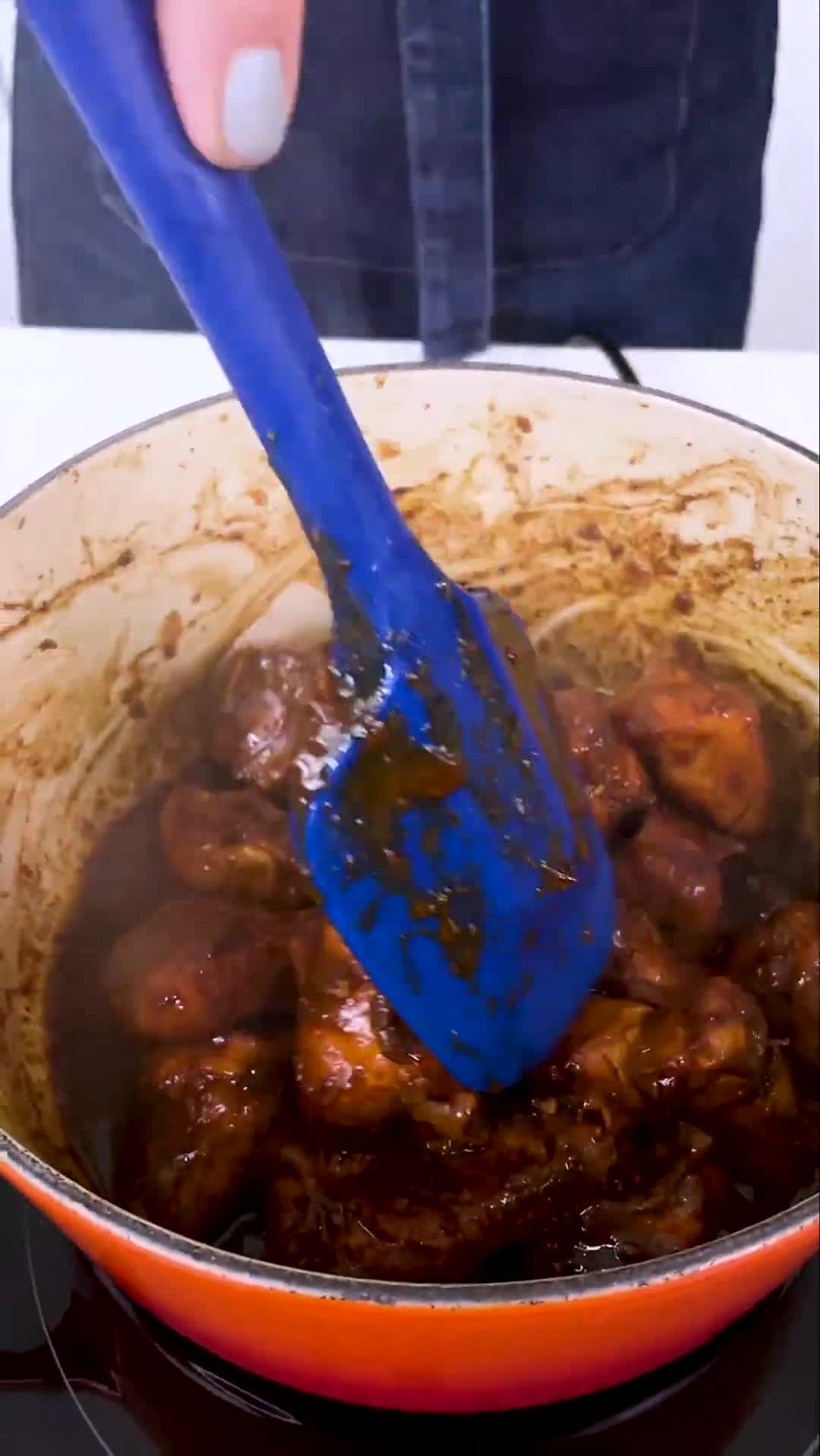 El pollo dorado más pedido en el restaurante chic de mi hermana en España