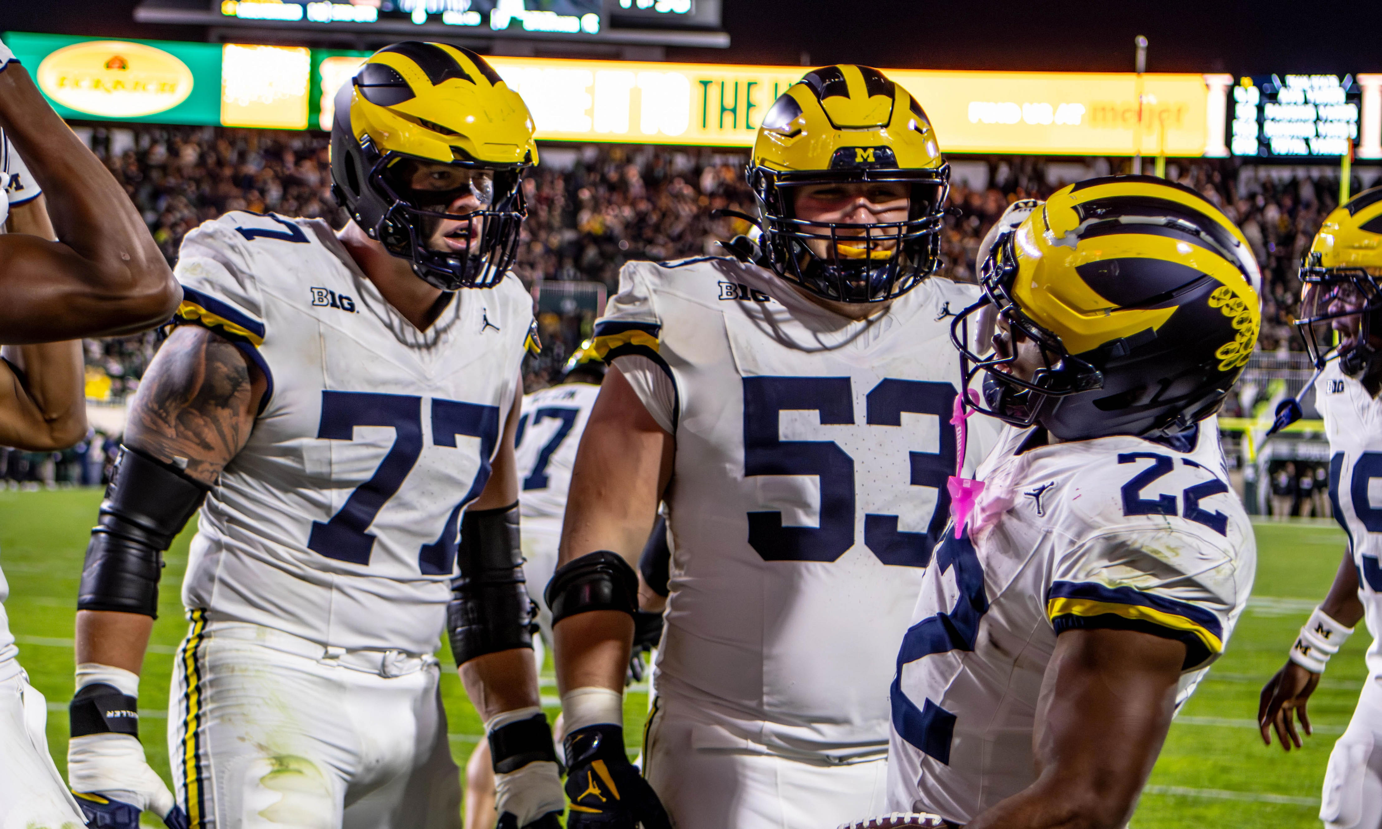 Jake Guarnera highlights Michigan’s youth movement up front as redshirt freshmen shine