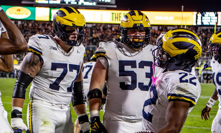 Michigan O-line coach Jim Harding on getting players back