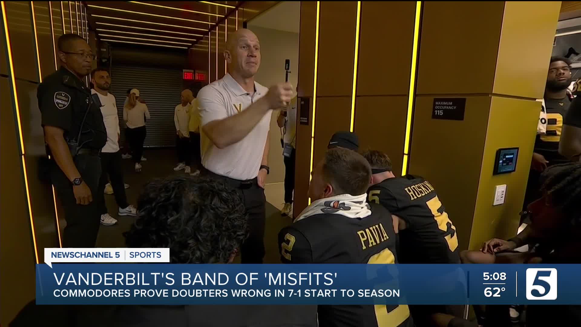 Vandy's band of misfits turns heads with 7-1 start