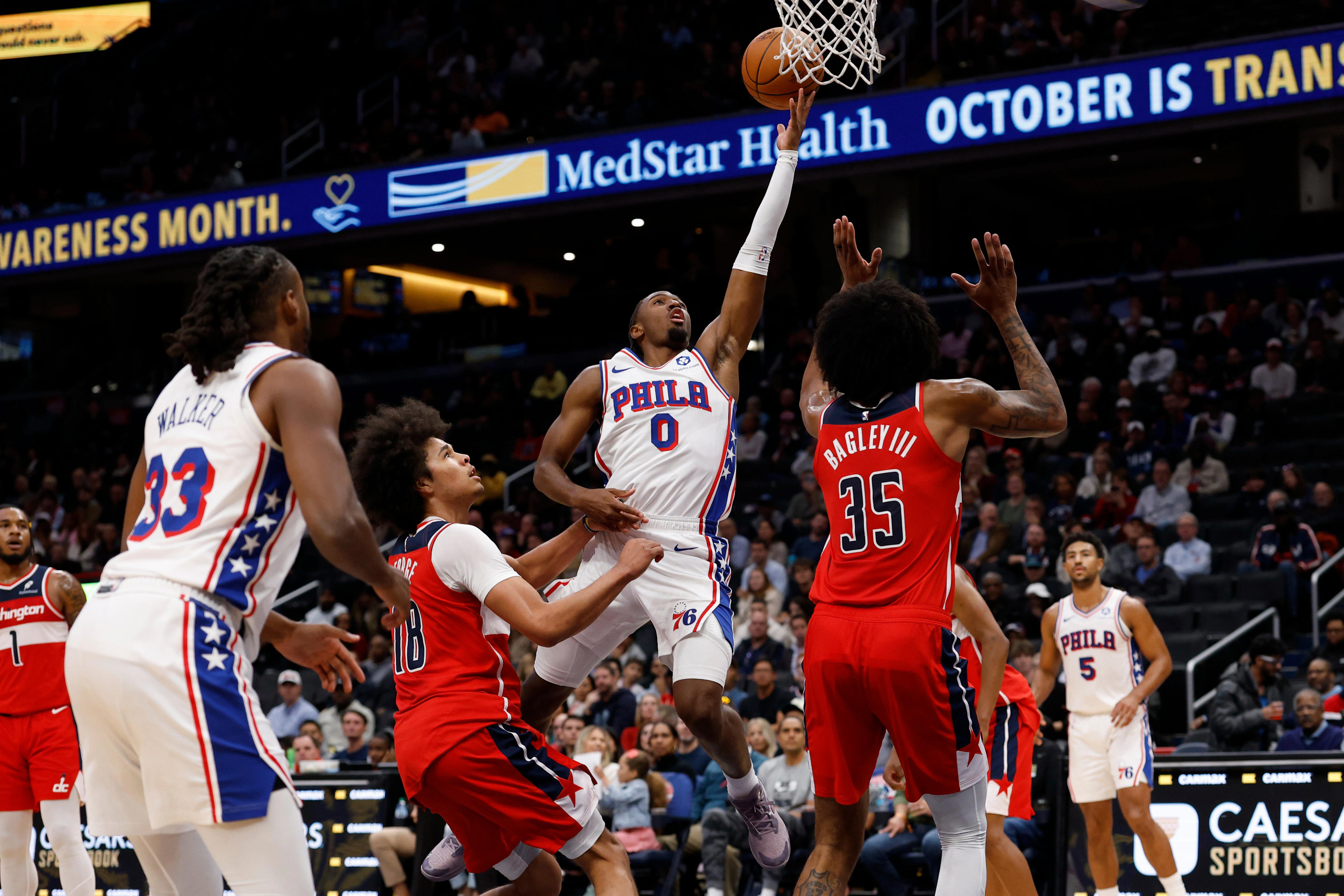 Player grades: Tyrese Maxey leads Sixers past Wizards on the road