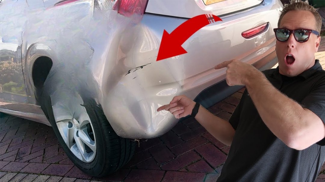 How to Pop a Dent in a Plastic Bumper at Home!