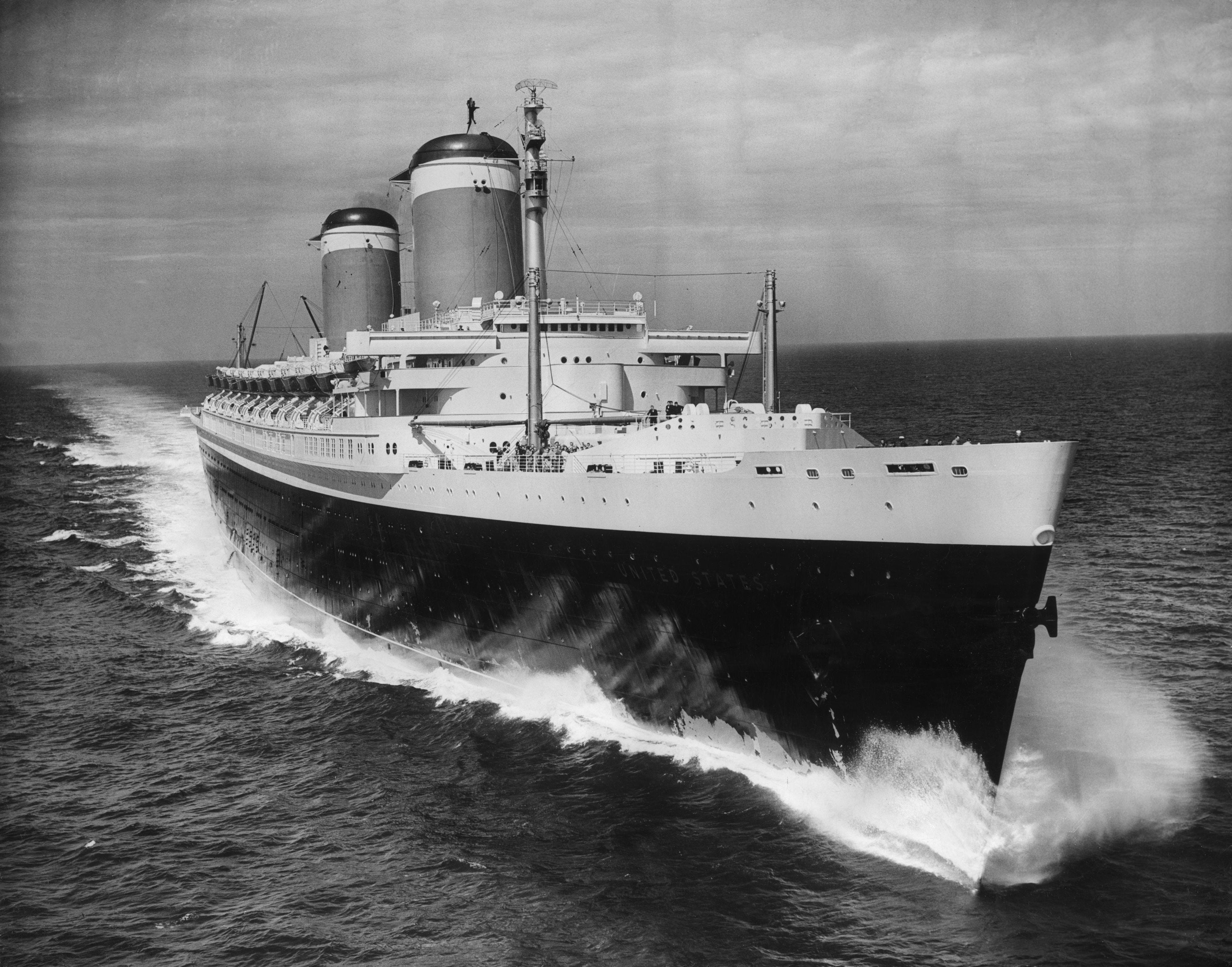 The iconic SS United States through the years in historic photos