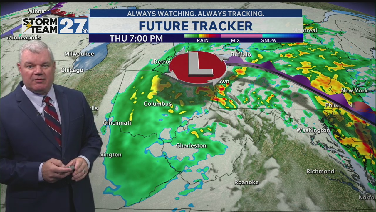 Tracking the next storm system