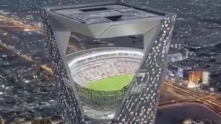Neom Sky Stadium: Arabia Saudita planea construir estadio en un ...
