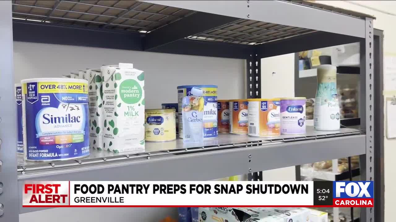 Local food pantries brace for surge as SNAP benefits face shutdown