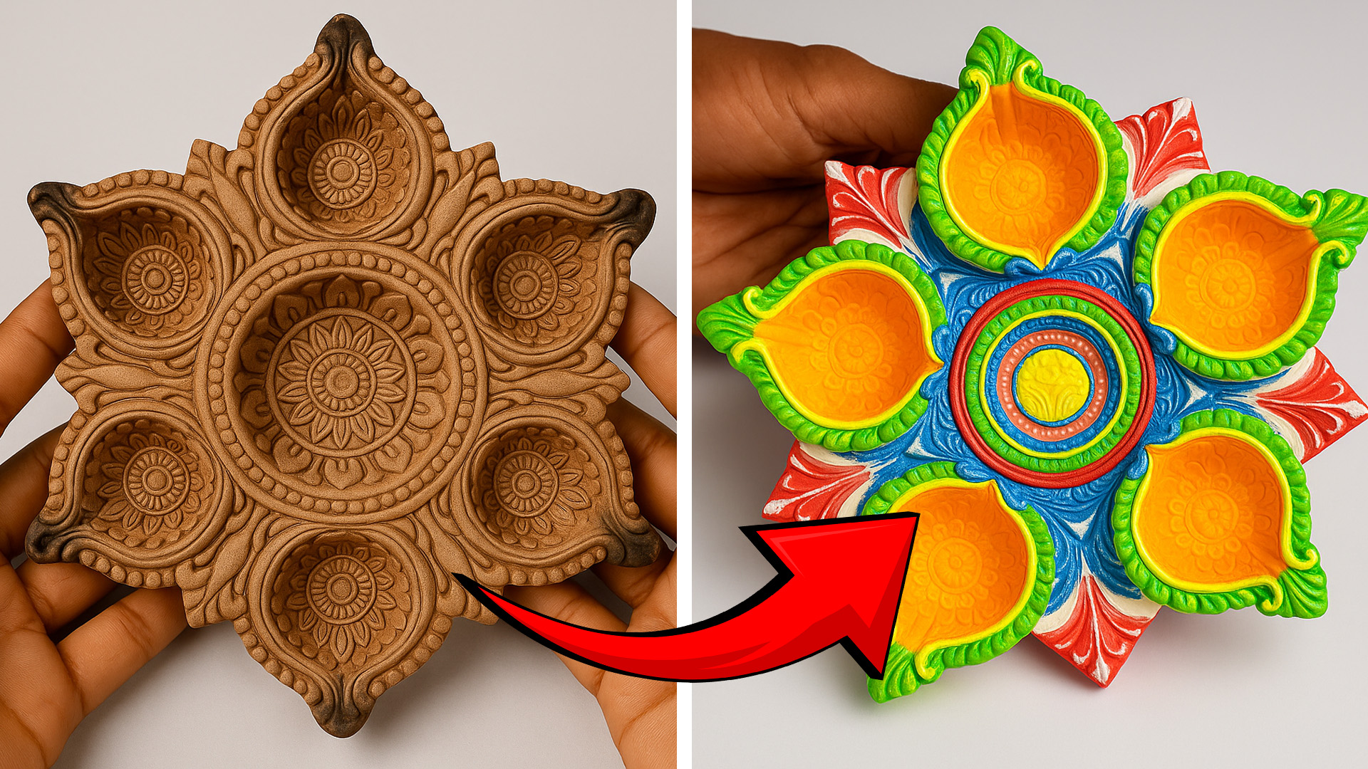 DIY Diya Decoration Ideas for Diwali