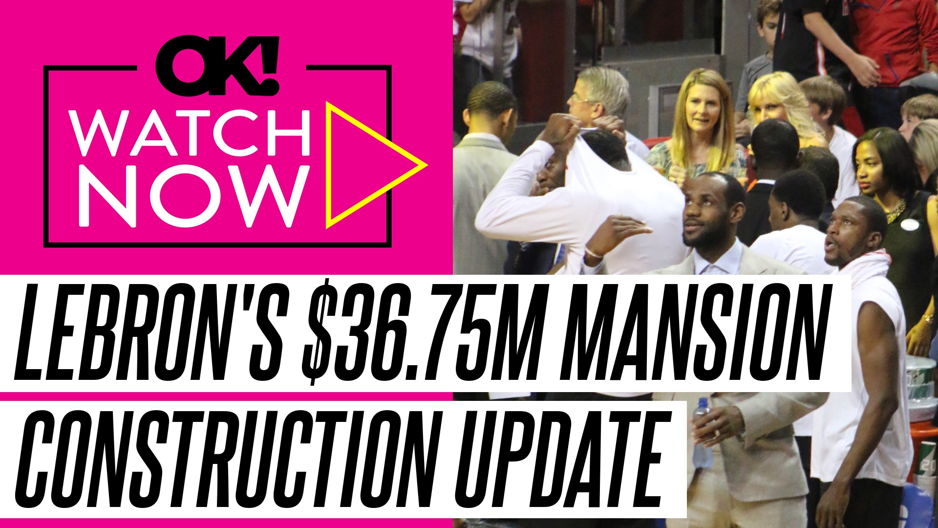 LeBron James' $36.75 Million Mega-Mansion Undergoing Luxurious ...