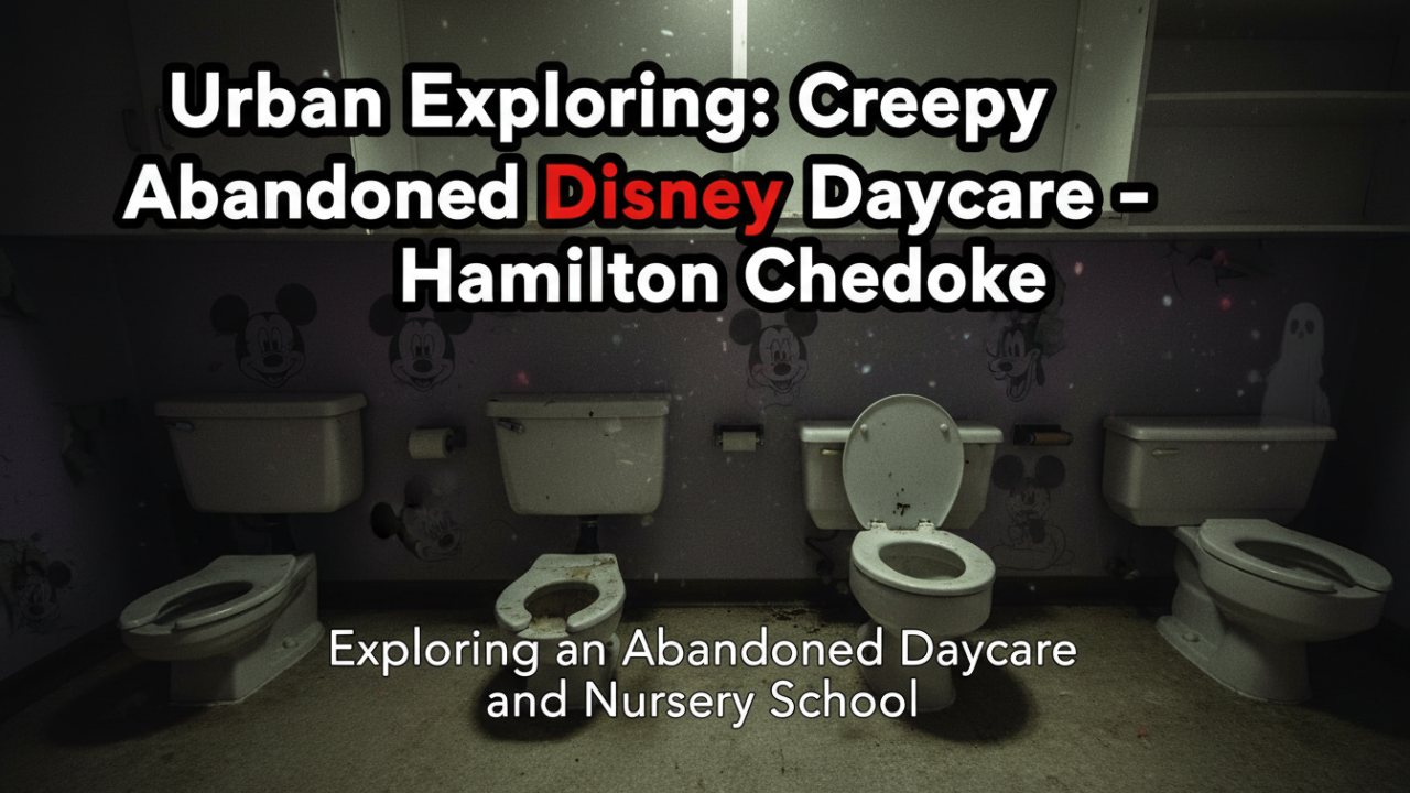 Urban Exploring: Creepy Abandoned Disney Daycare – Hamilton Chedoke