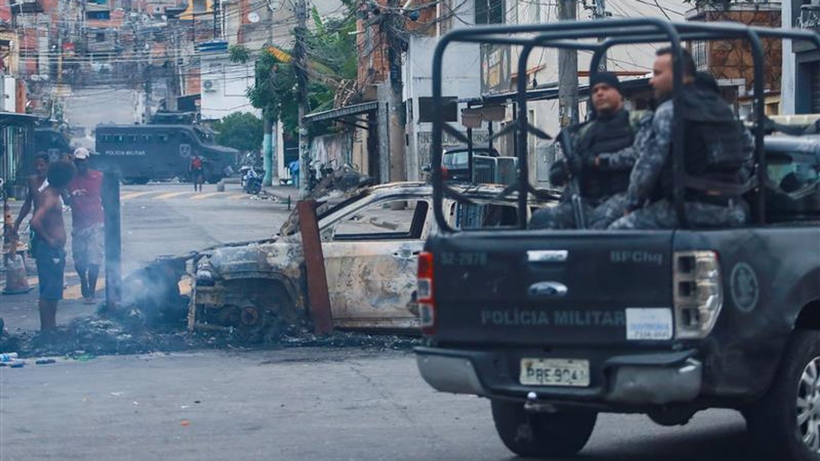 Massive raid on drug trafficking gang leaves at least 60 dead