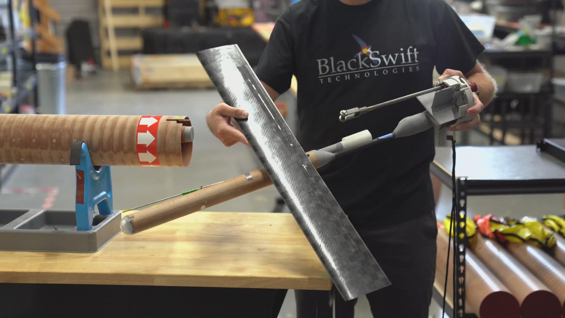 Colorado-built drone dropped into hurricane